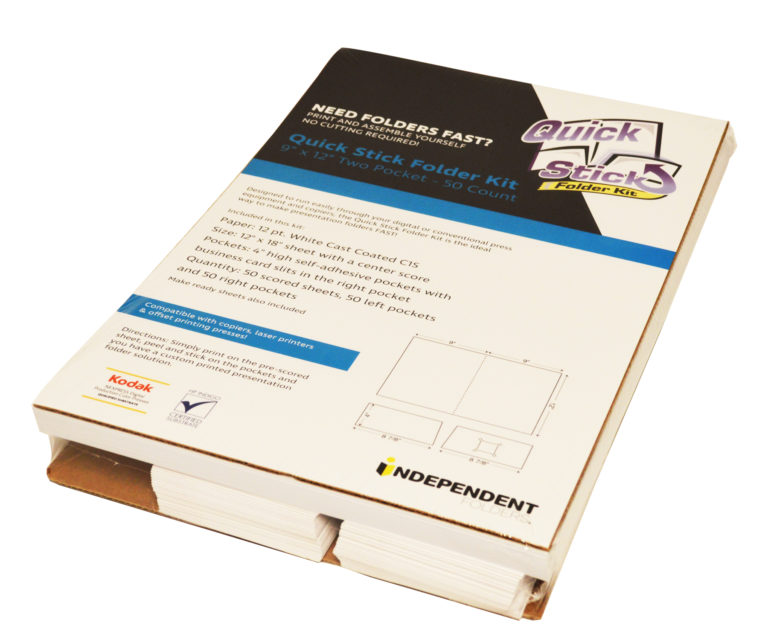 Quick Stick Folder Kit | FolderIdeas.com